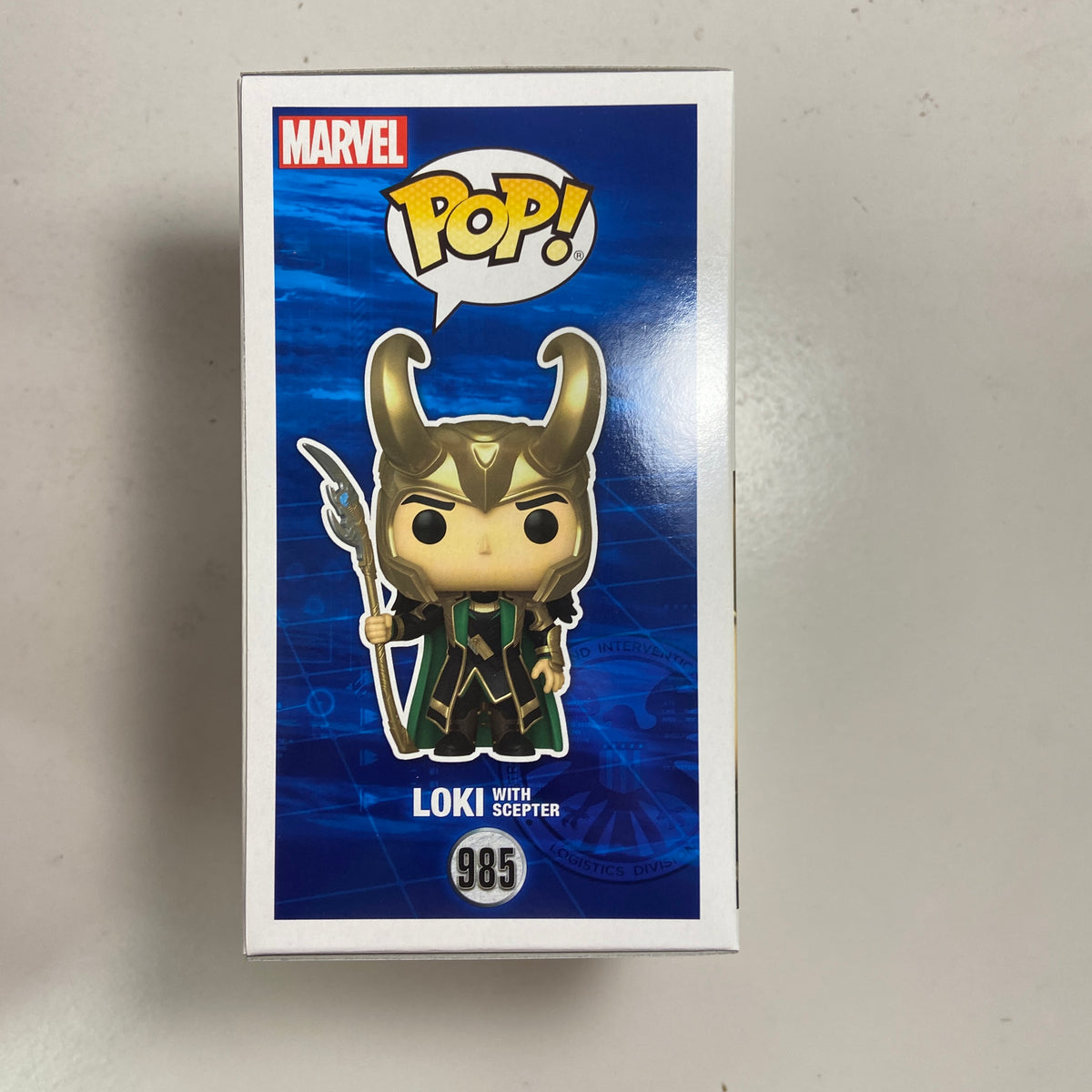 Loki with Scepter - Marvel Funko Pop 985 Entertainment Earth Exclusive ...