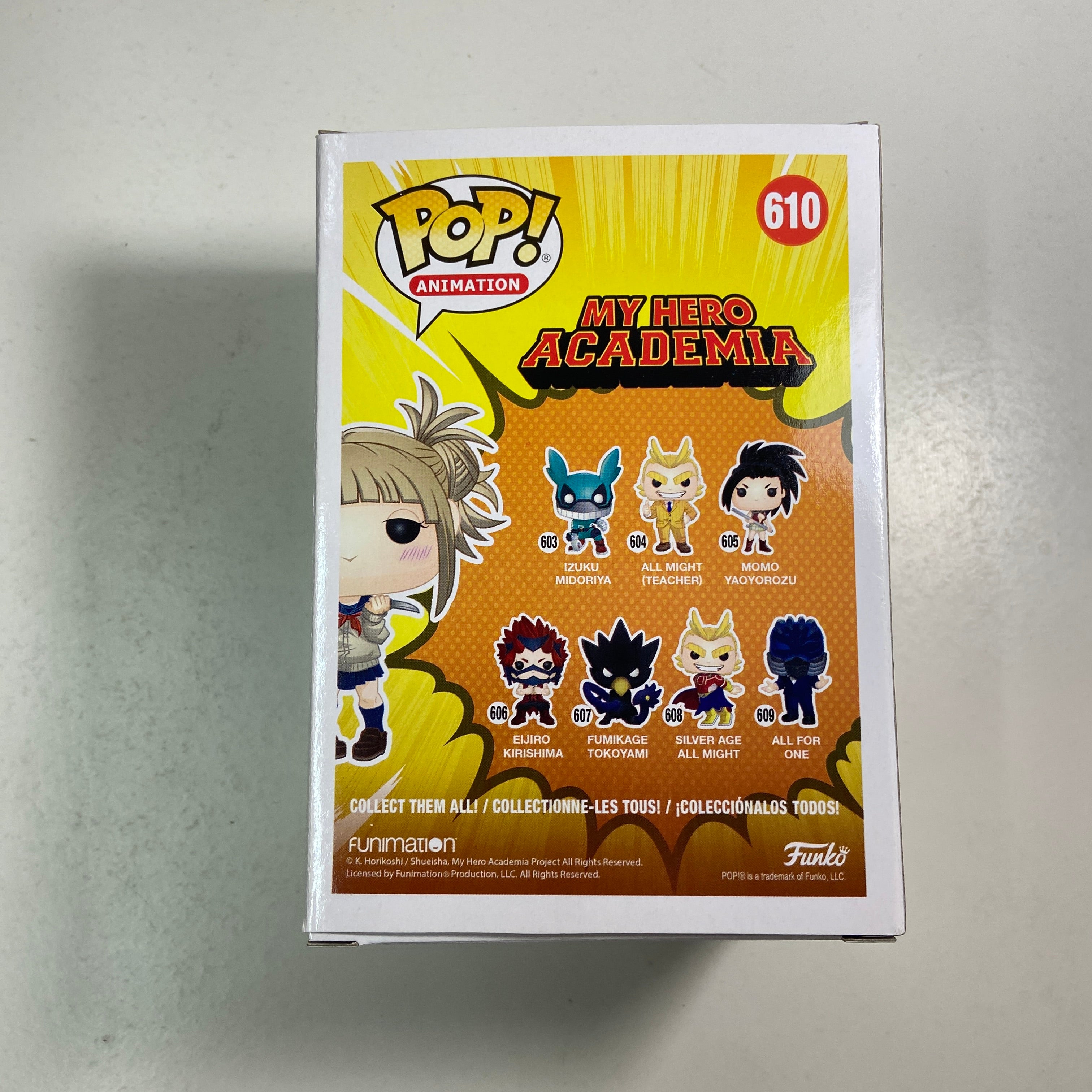 My Hero Academia - Himiko Toga Funko Pop 610 AAA Anime– Vancity Pops