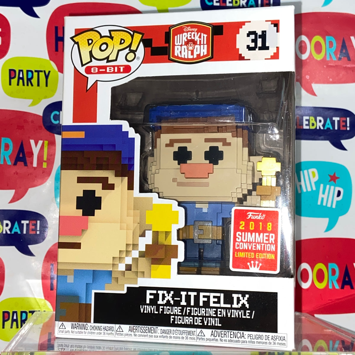 Wreck it Ralph - Fix it Felix (8-Bit) Disney Funko Pop 31– Vancity Pops