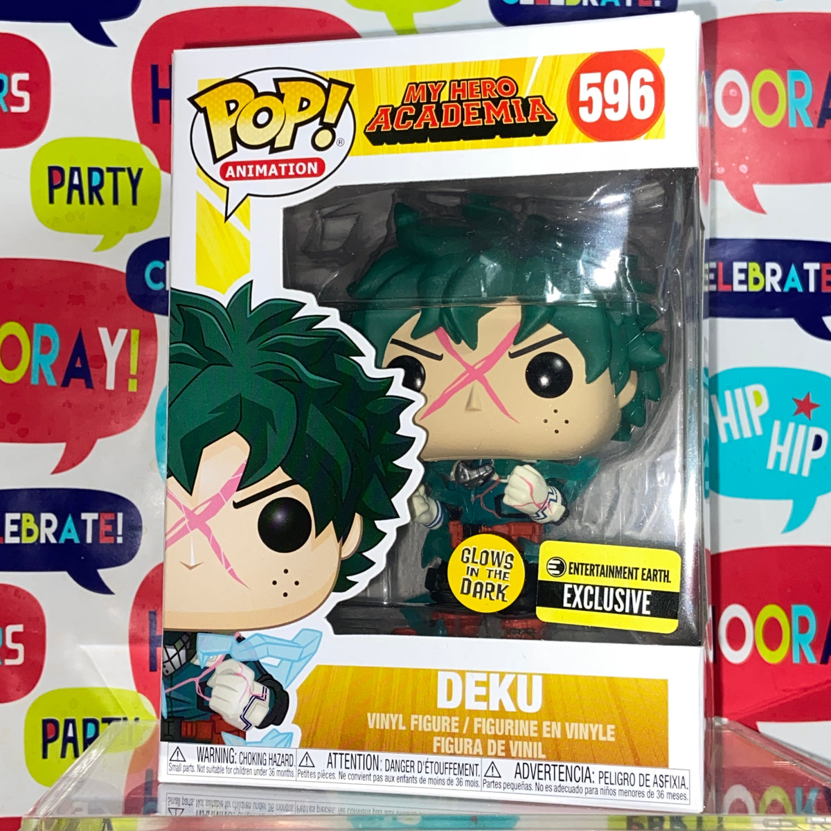 My Hero Academia - Izuku Midoriya Deku Funko Pop 596 Entertainment Ear ...