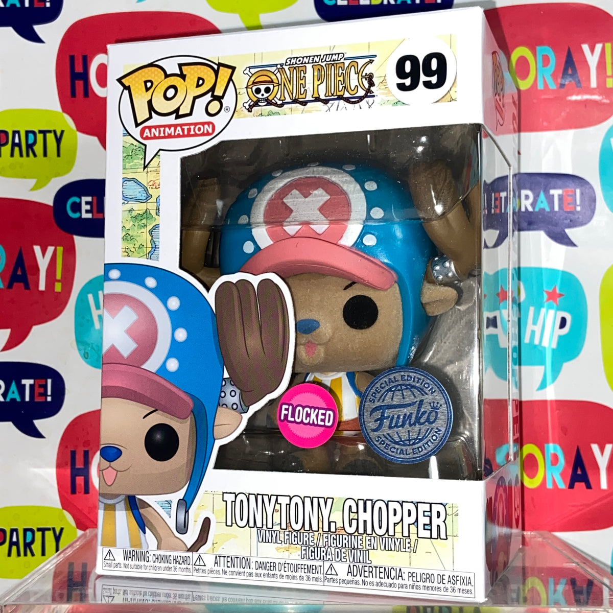 One Piece - Chopper Flocked Funko Pop 99 Exclusive– Vancity Pops