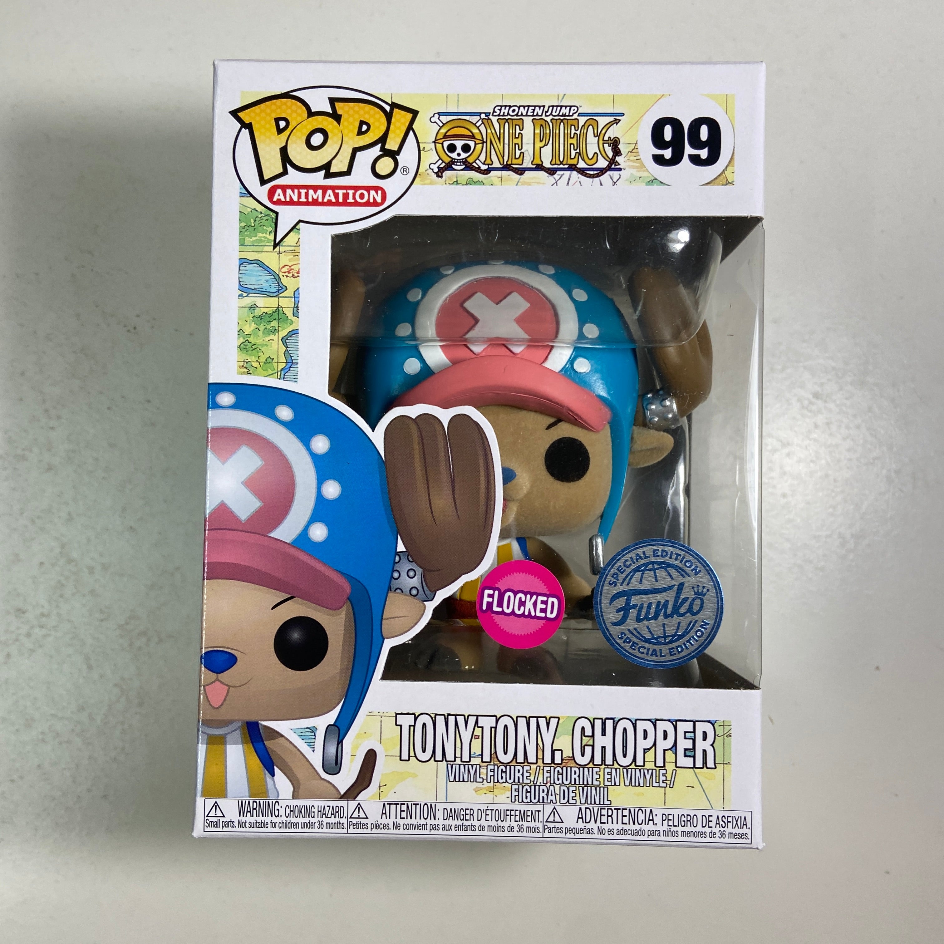 One Piece - Chopper Flocked Funko Pop 99 Exclusive– Vancity Pops