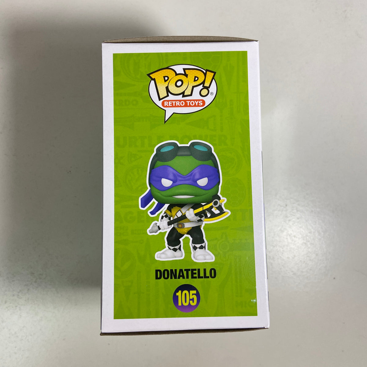 Teenage Ninja Mutant Turtles x Power Rangers - Donatello Funko Pop 105 ...