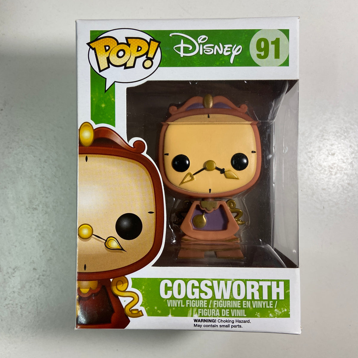 Beauty and The Beast - Cogsworth Disney Funko Pop 91– Vancity Pops