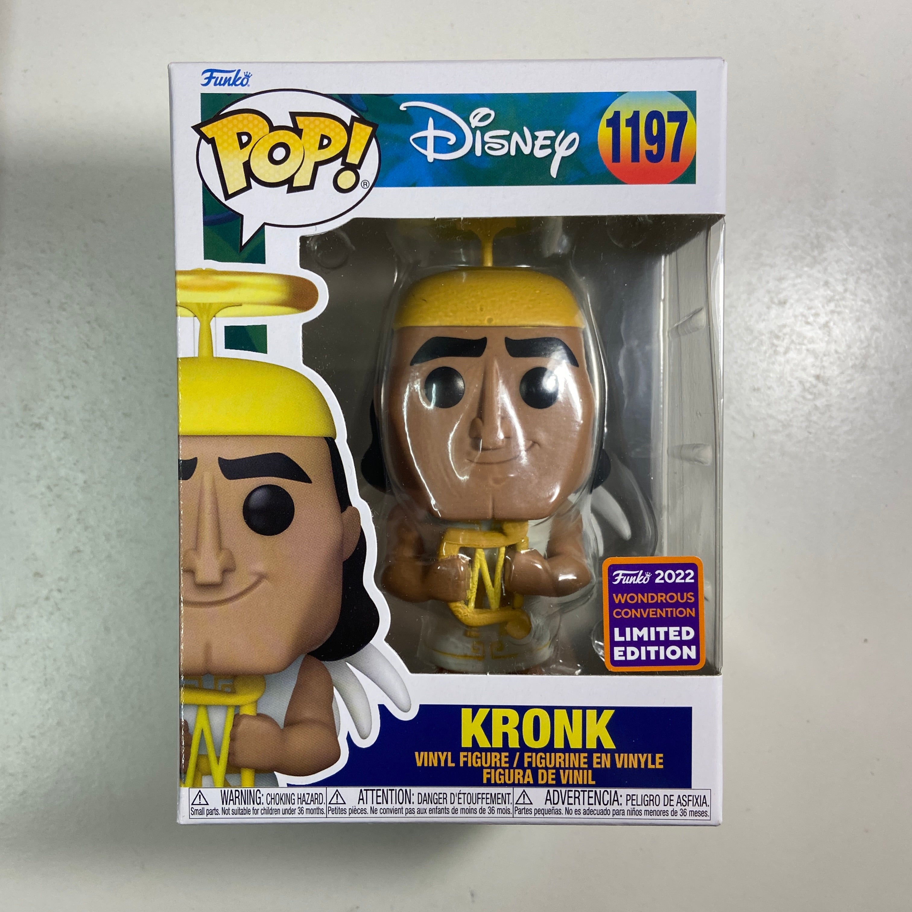 Emperor's New Groove - Kronk (Angel) Disney Funko Pop 1197 Wonder Con ...