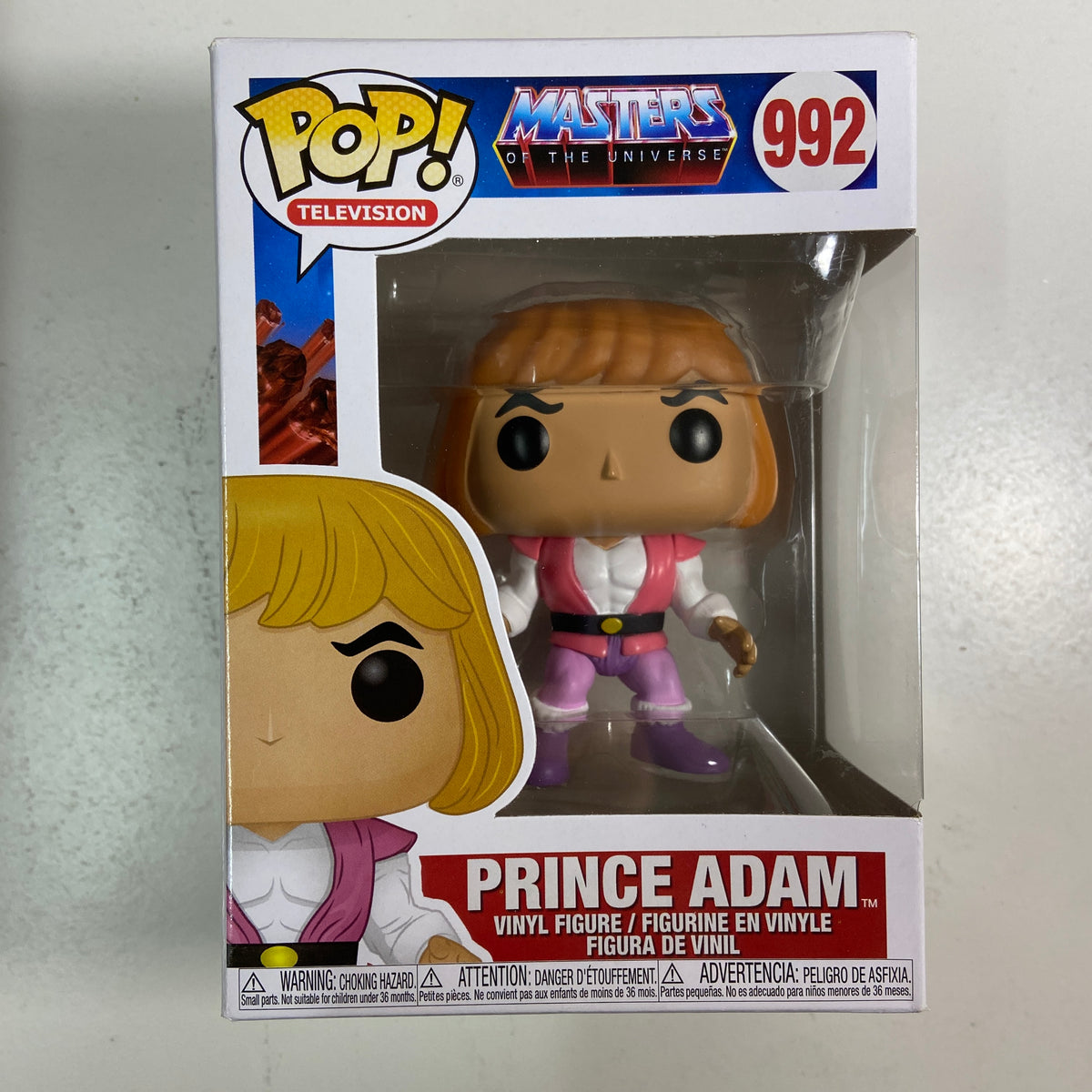 Masters of The Universe MOTU - Prince Adam Funko Pop 992– Vancity Pops