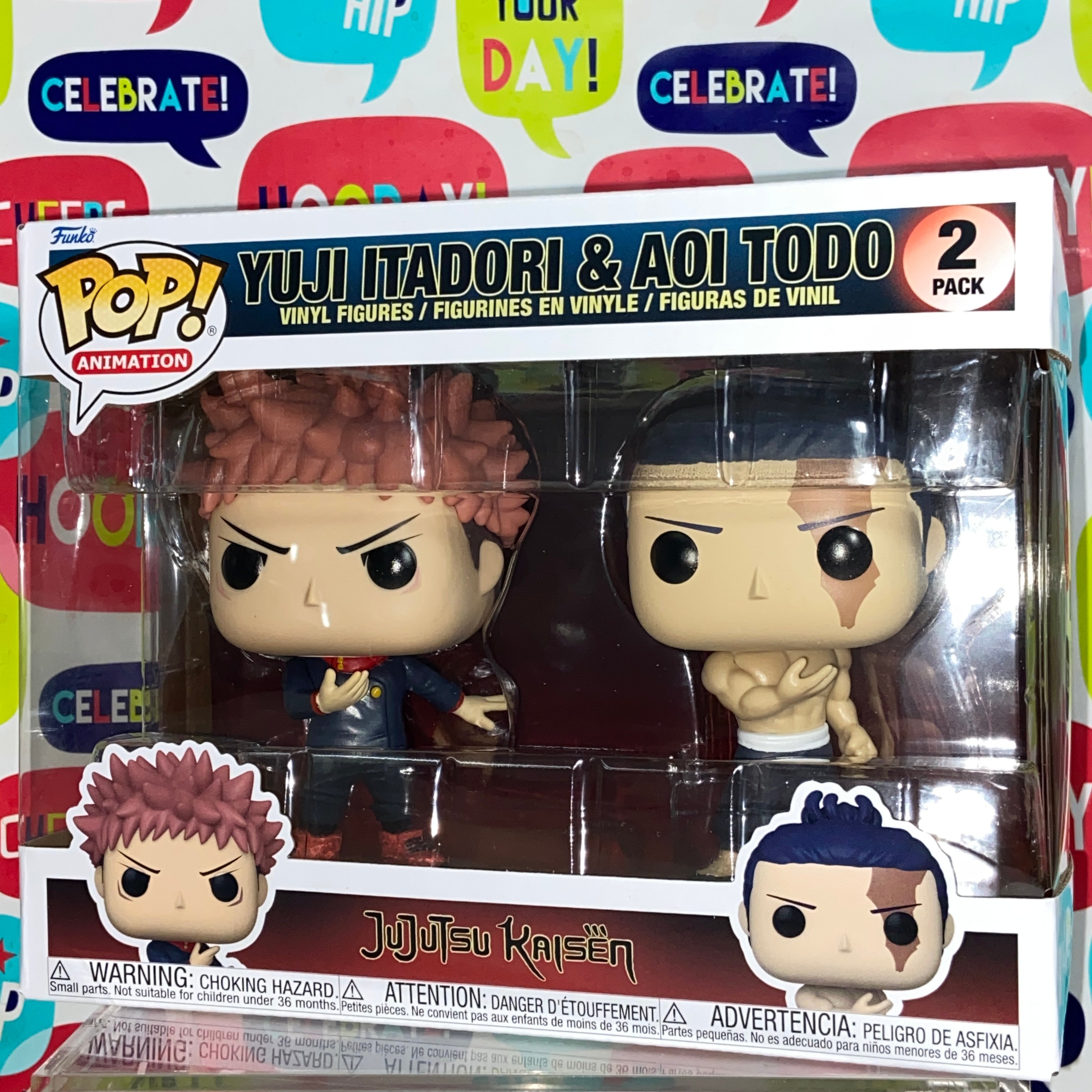 Jujutsu Kaisen - Yuji Itadori & Aoi Todo Funko Pop 2 Pack– Vancity Pops