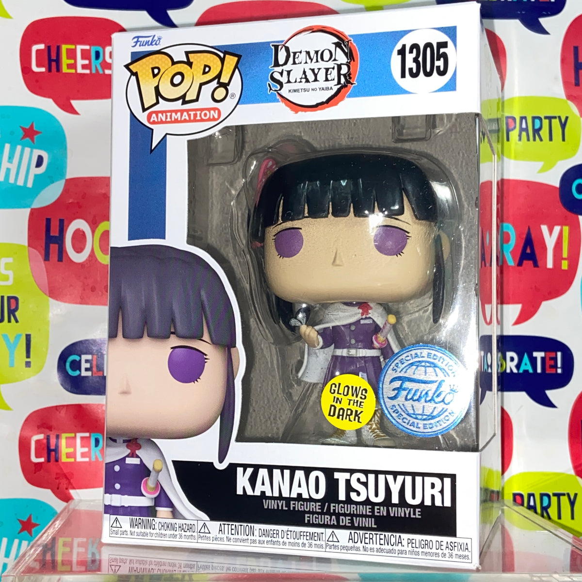 Demon Slayer - Kanao Tsuyuri (Glow) Funko Pop 1305 Exclusive– Vancity Pops