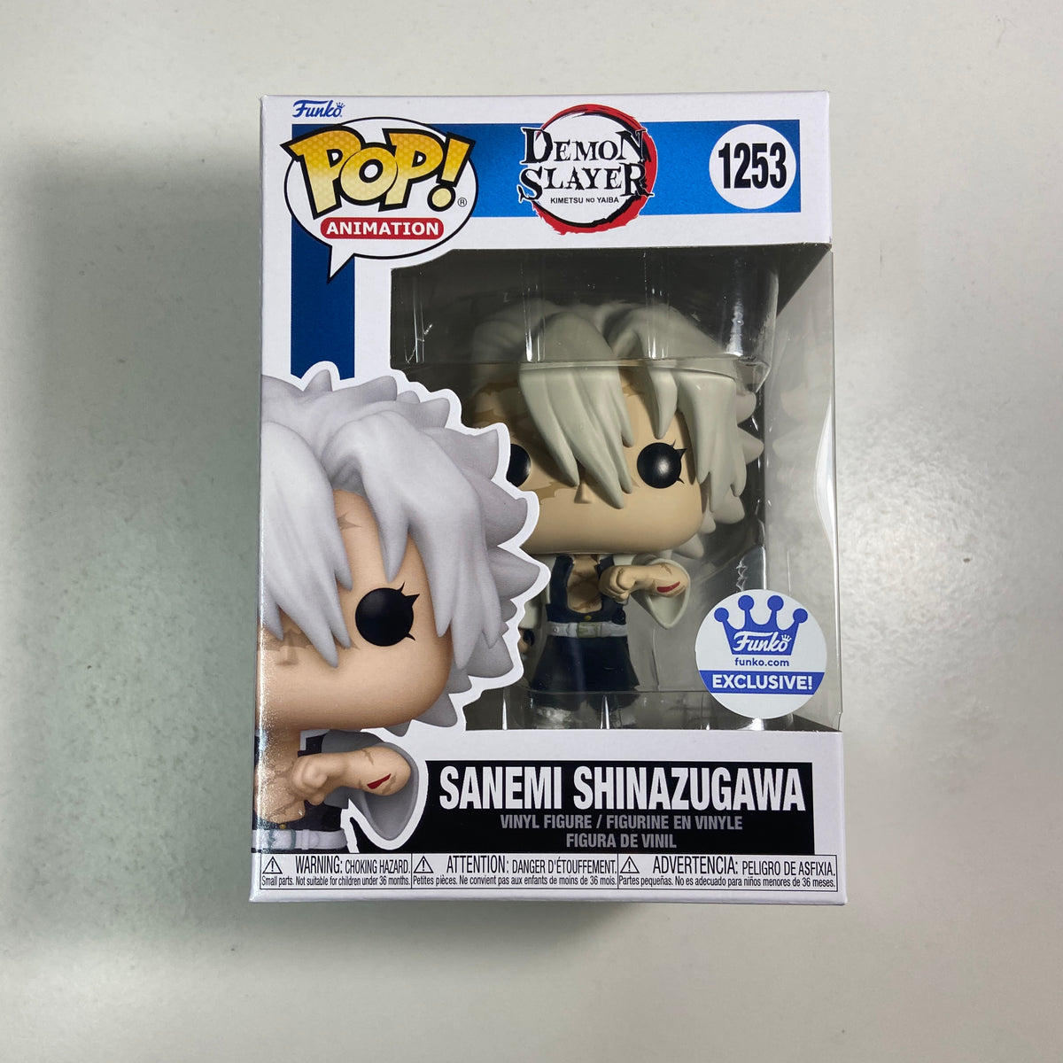 Demon Slayer - Sanemi Shinazugawa Funko Pop 1253 Funko Shop Exclusive ...
