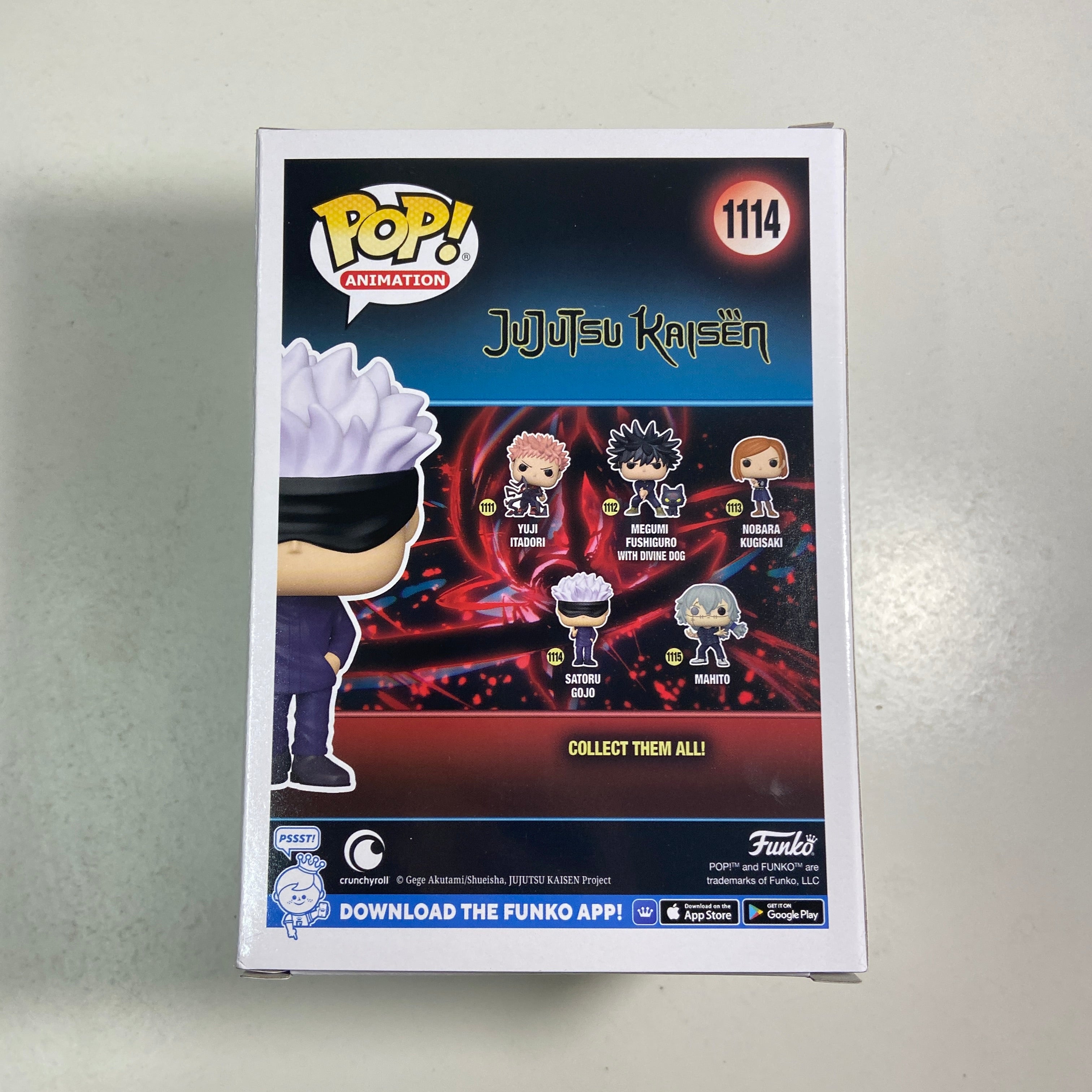Jujutsu Kaisen - Satoru Gojo Funko Pop 1114– Vancity Pops
