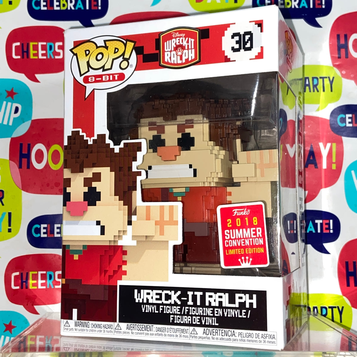 Wreck it Ralph - 8-Bit Disney Funko Pop 30 Summer Convention– Vancity Pops