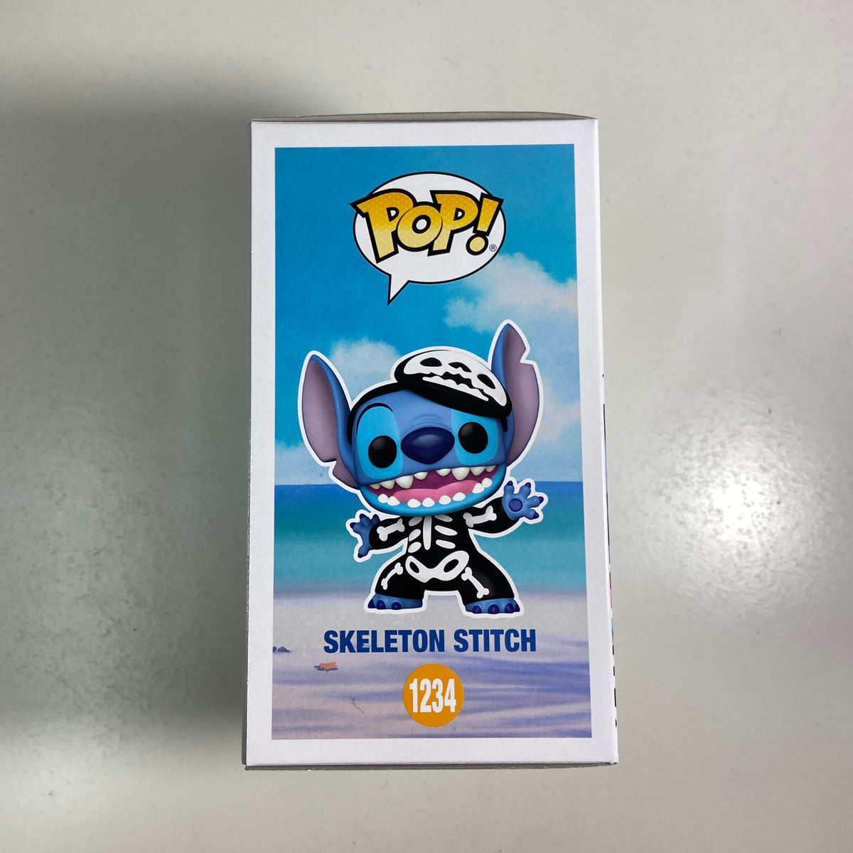 Lilo & Stitch - Stitch Skeleton GLOW CHASE Disney Funko Pop 1234 ...