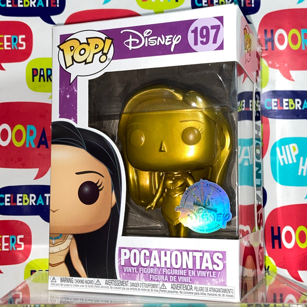 Pocahontas (Gold) - Disney Funko Pop 197 Disney Exclusive– Vancity Pops
