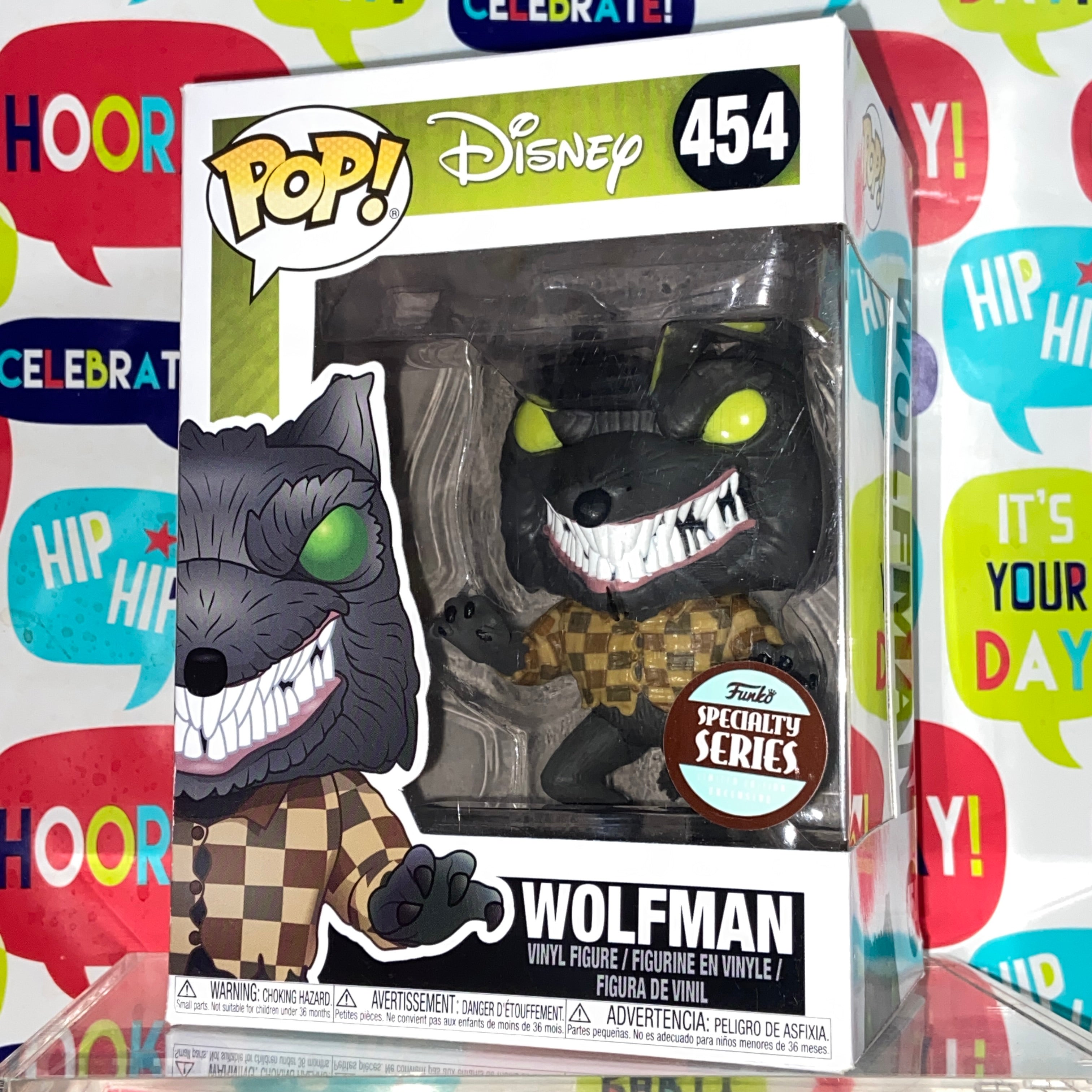 The Nightmare before Christmas - Wolfman Disney Funko Pop 454 Specialt ...