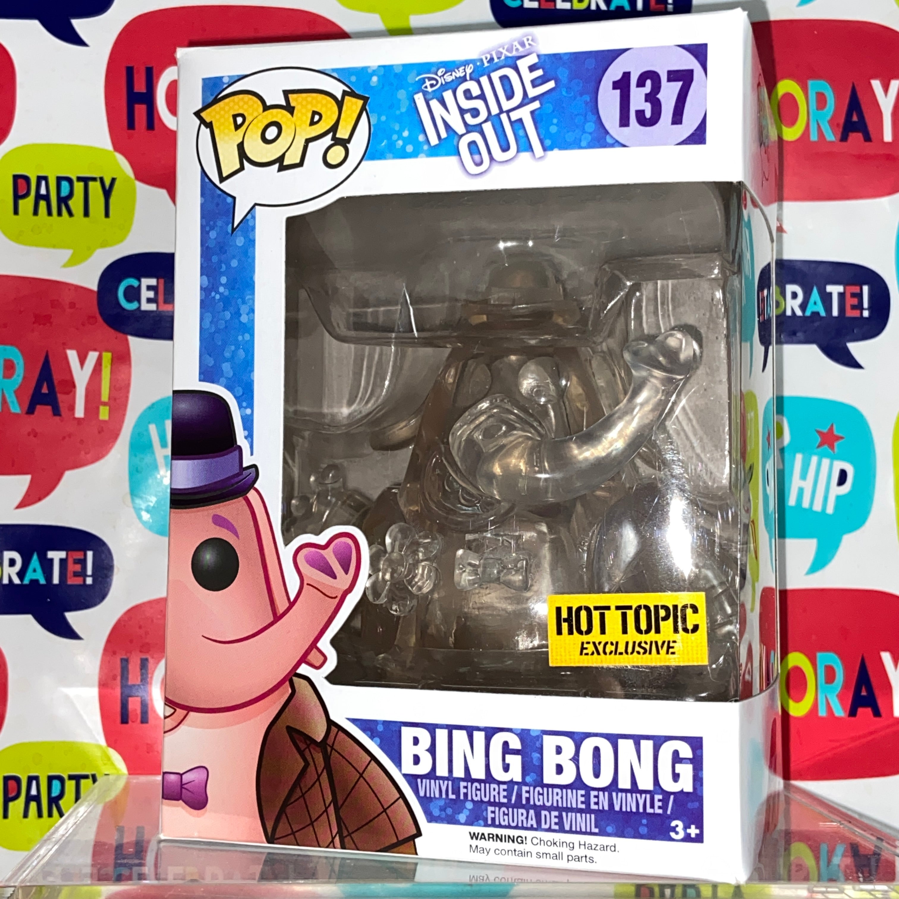 Inside Out - Bing Bong Disney/Pixar Funko Pop 137 Hot Topic– Vancity Pops