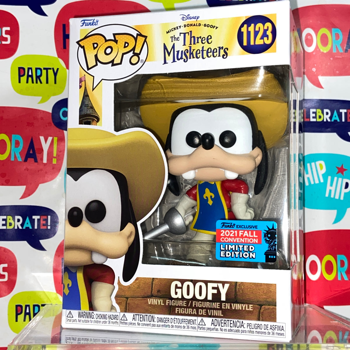 Mickey Mouse - Goofy (Musketeer) Disney Funko Pop 1123– Vancity Pops