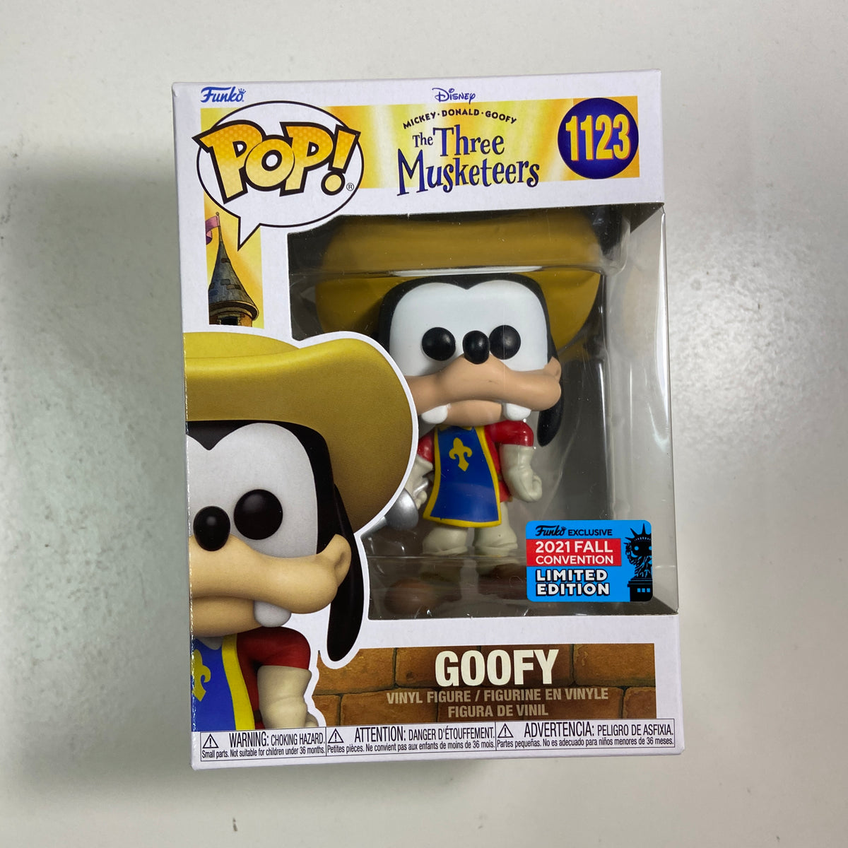 Mickey Mouse - Goofy (Musketeer) Disney Funko Pop 1123– Vancity Pops