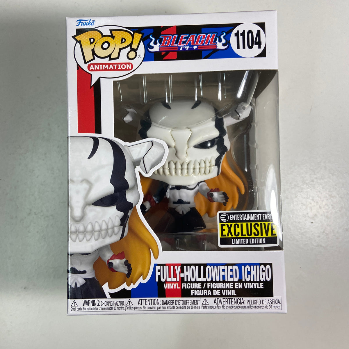 Bleach - Ichigo (Fully Hollowfied) Funko Pop 1104 Entertainment Earth ...