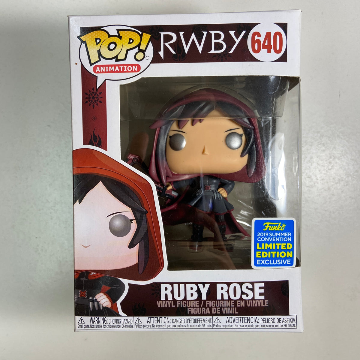 RWBY - Ruby Rose Funko Pop 640 Summer Convention– Vancity Pops