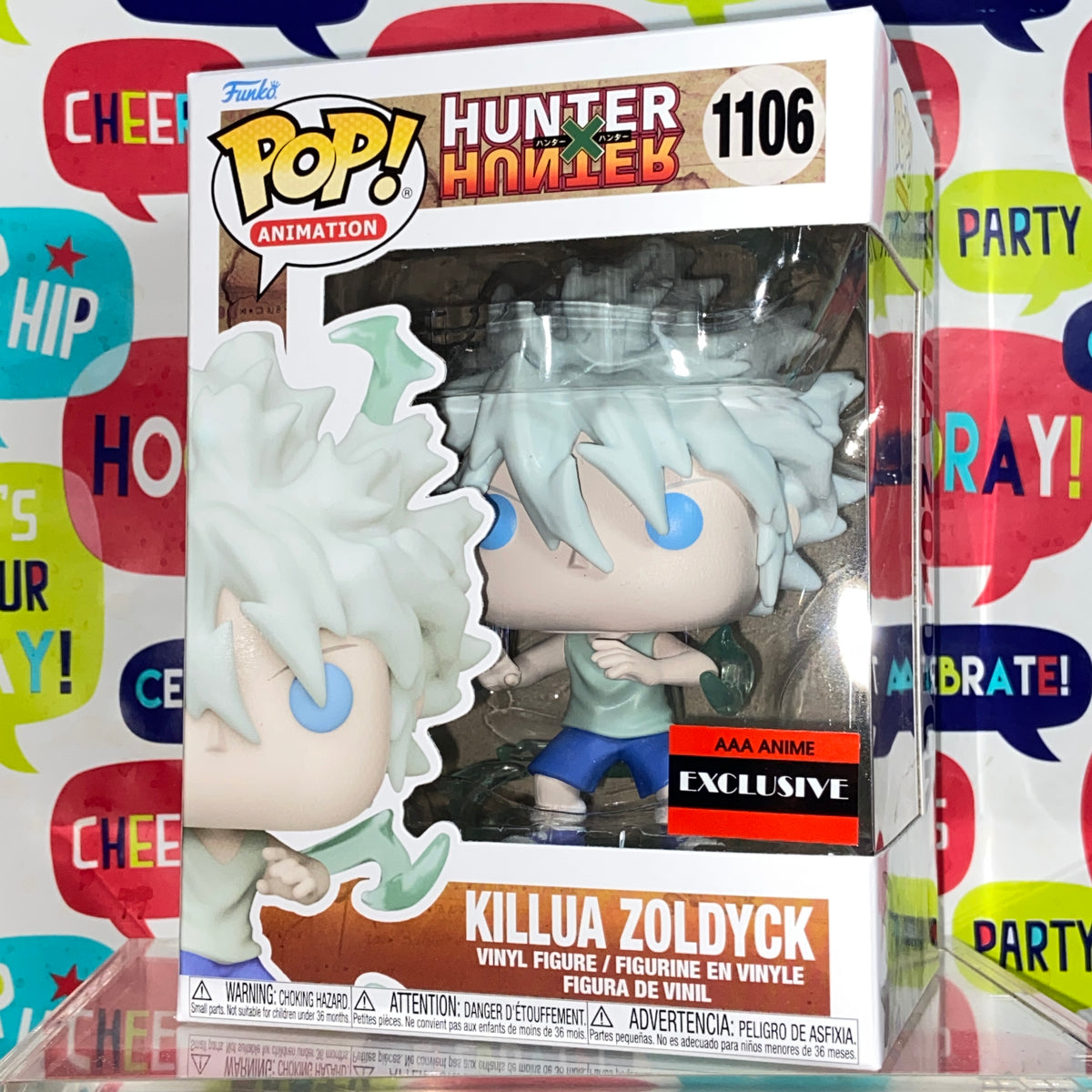 Hunter x Hunter - Killua Zoldyck (God Speed) Funko Pop 1105 AAA Anime ...