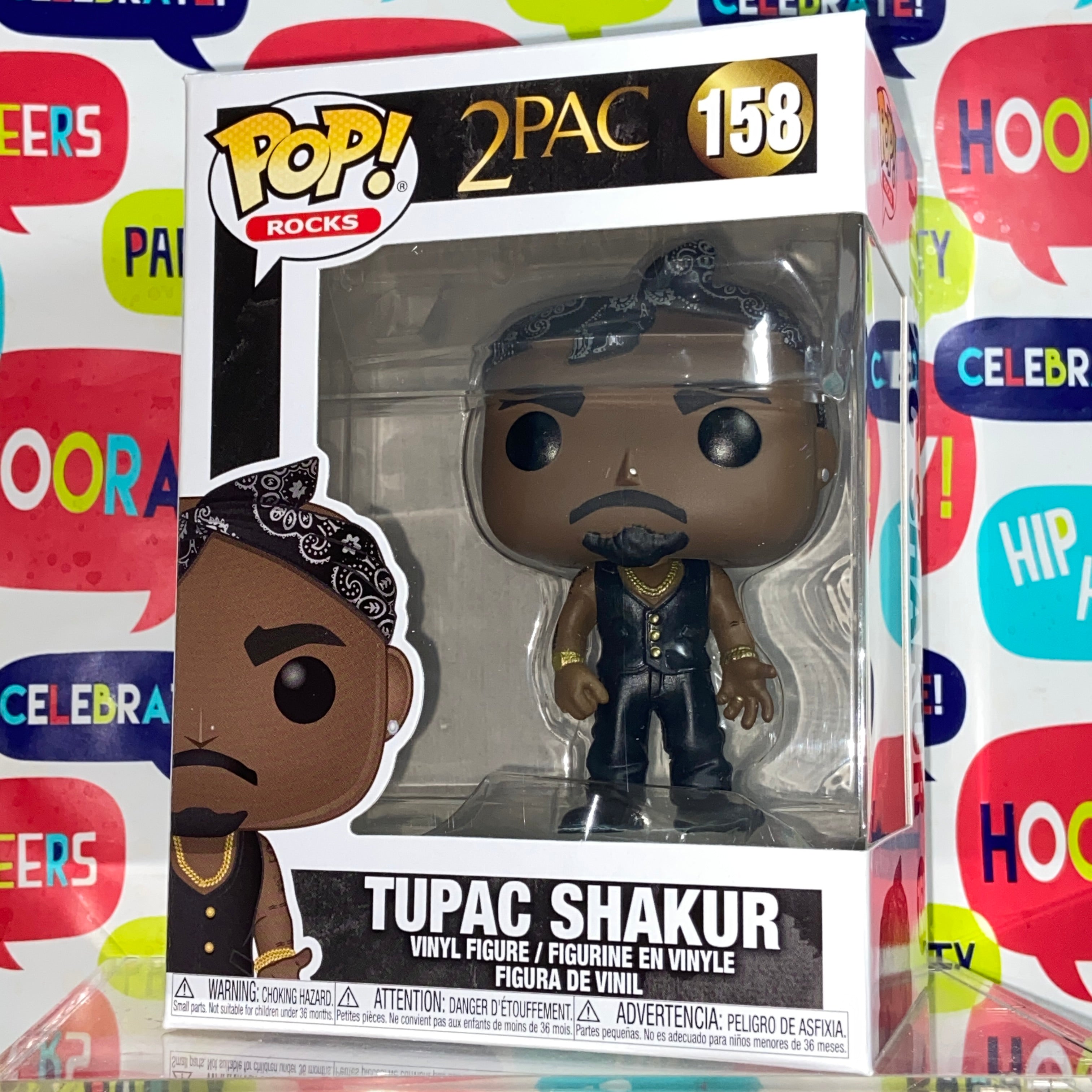 2Pac - Tupac Shakur Funko Pop Rocks 158– Vancity Pops