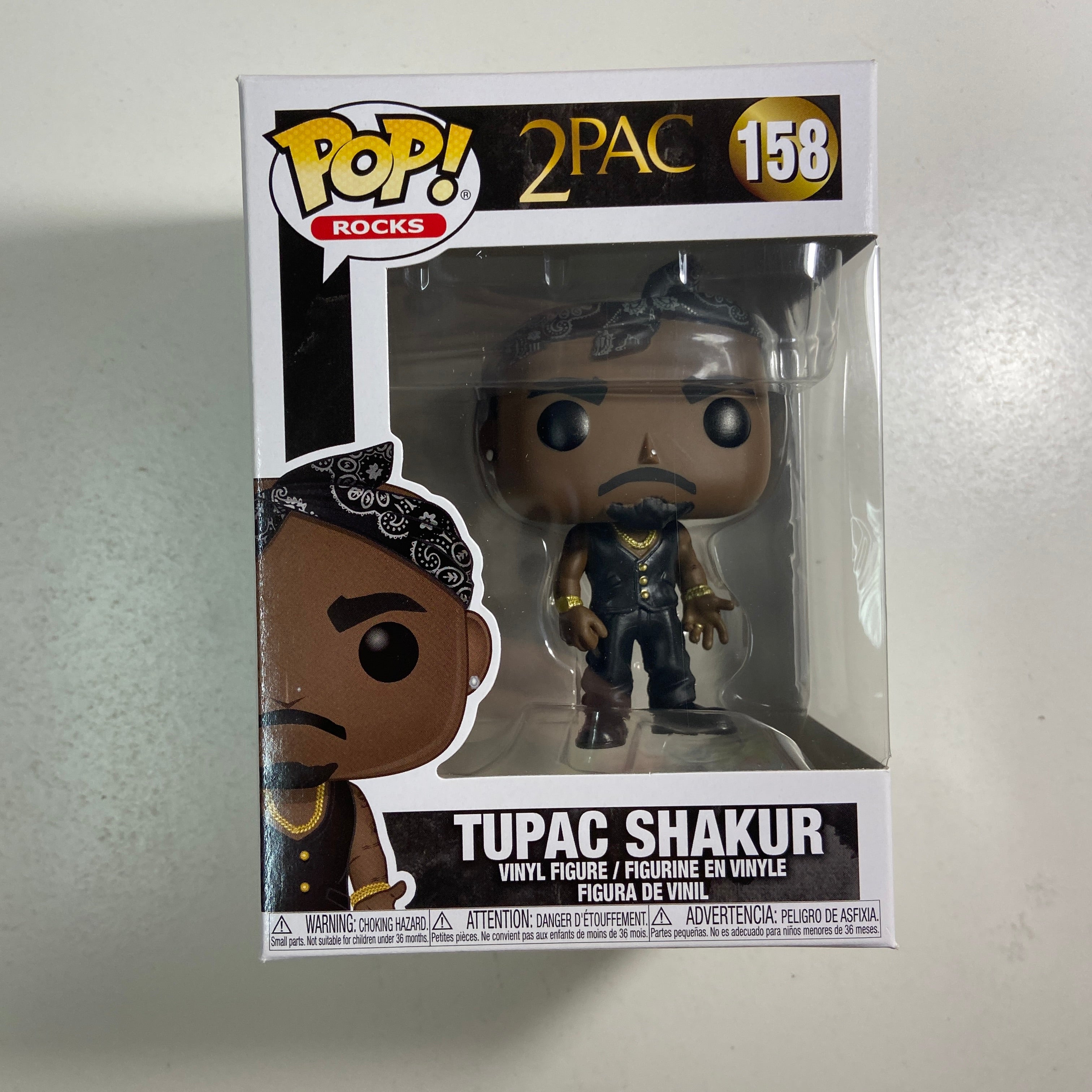2Pac - Tupac Shakur Funko Pop Rocks 158– Vancity Pops