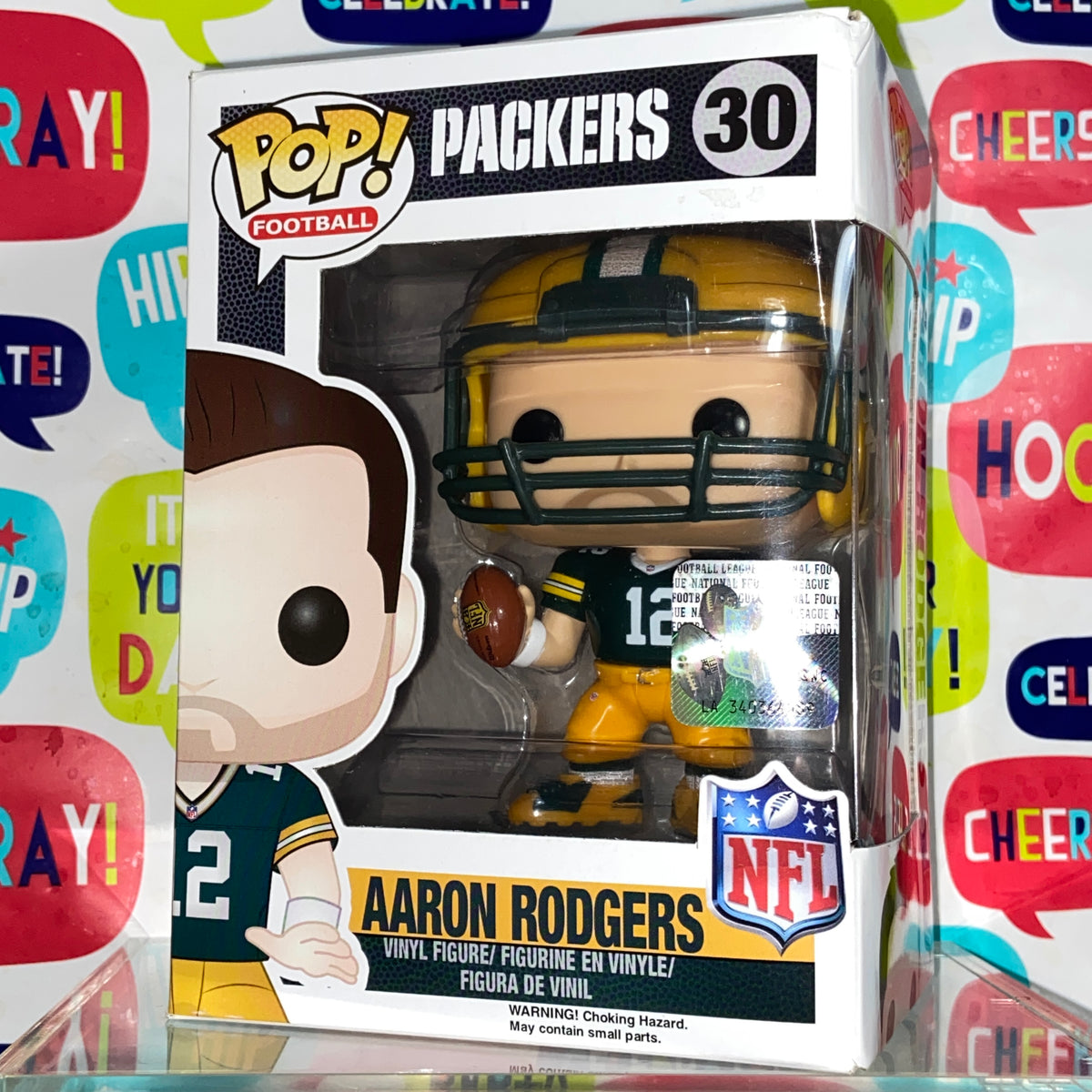 NFL - Aaron Rodgers (Green Bay Packers) Funko Pop 30 Football– Vancity Pops