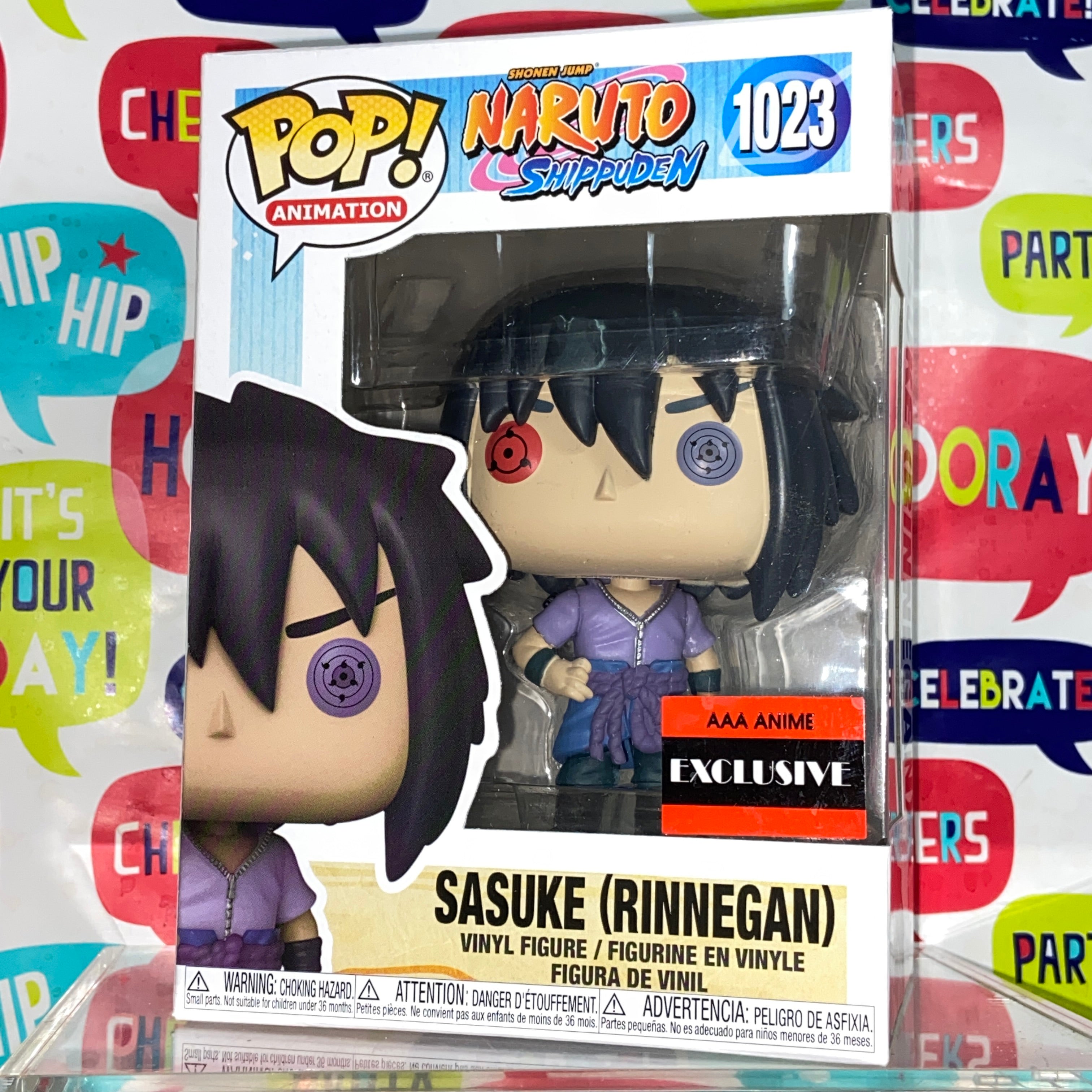 Naruto - Sasuke (Rinnegan) Funko Pop 1023 AAA Anime– Vancity Pops