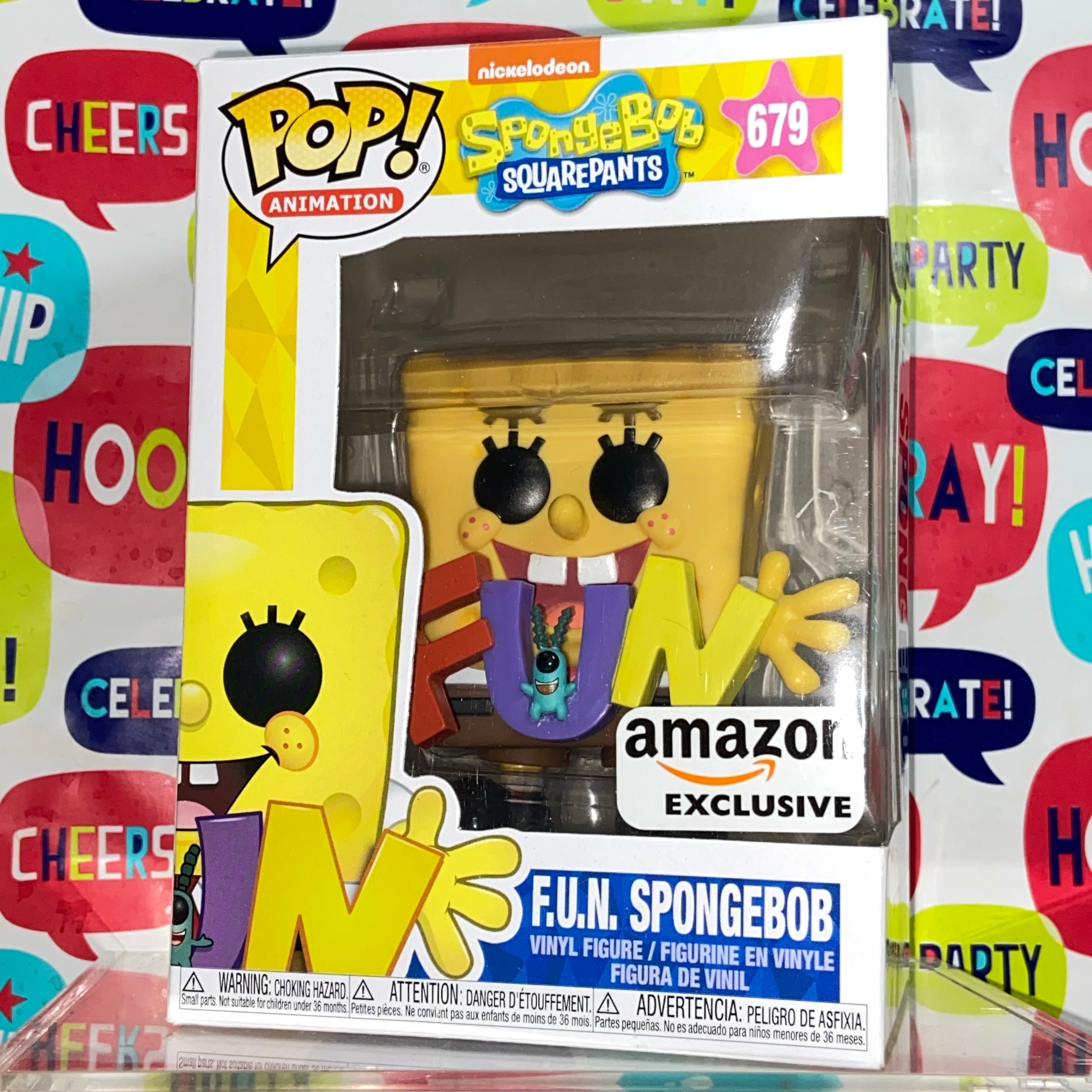 Spongebob Squarepants - Spongebob Squarepants Funko Pop 679 Amazon Exc ...
