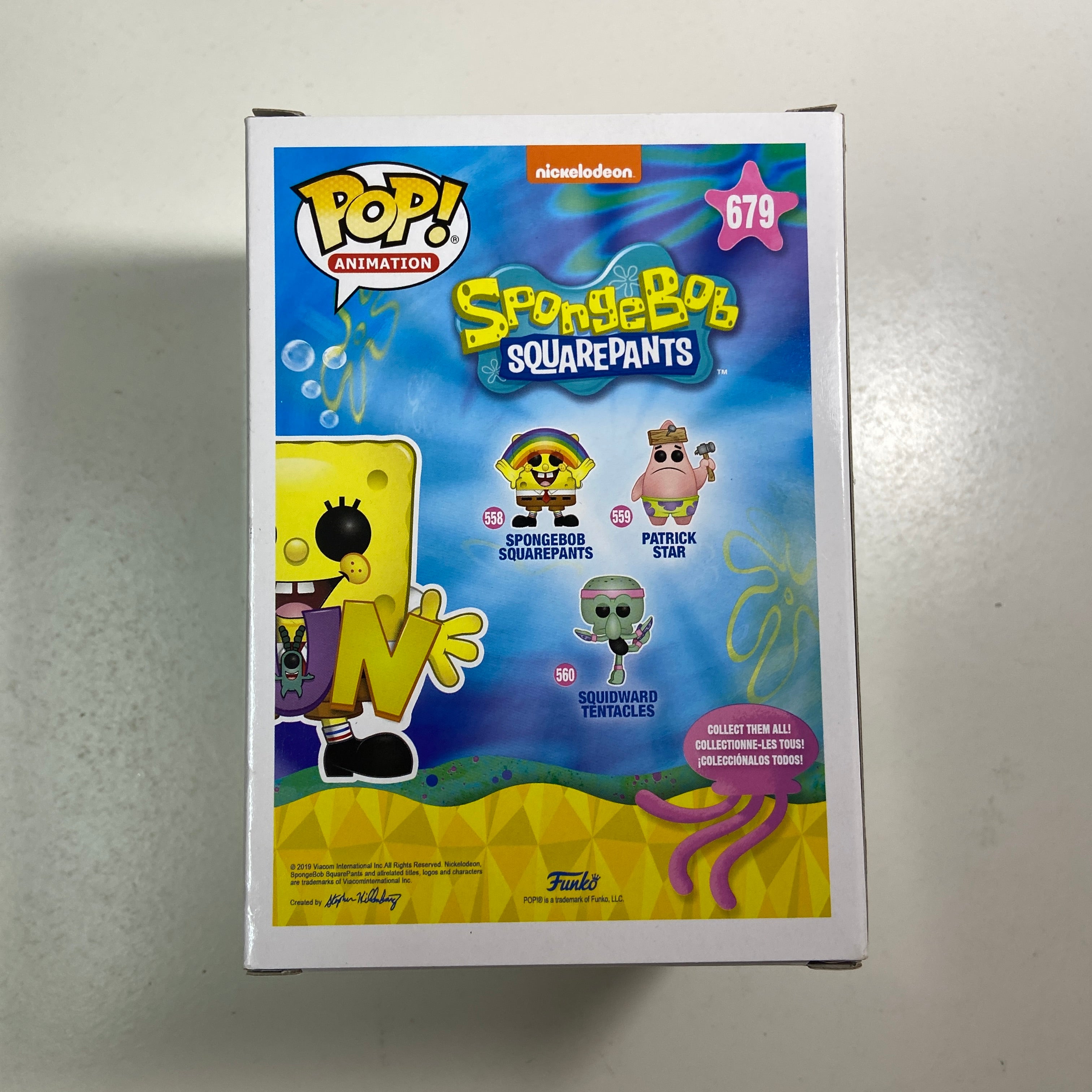 Spongebob Squarepants - Spongebob Squarepants Funko Pop 679 Amazon Exc ...