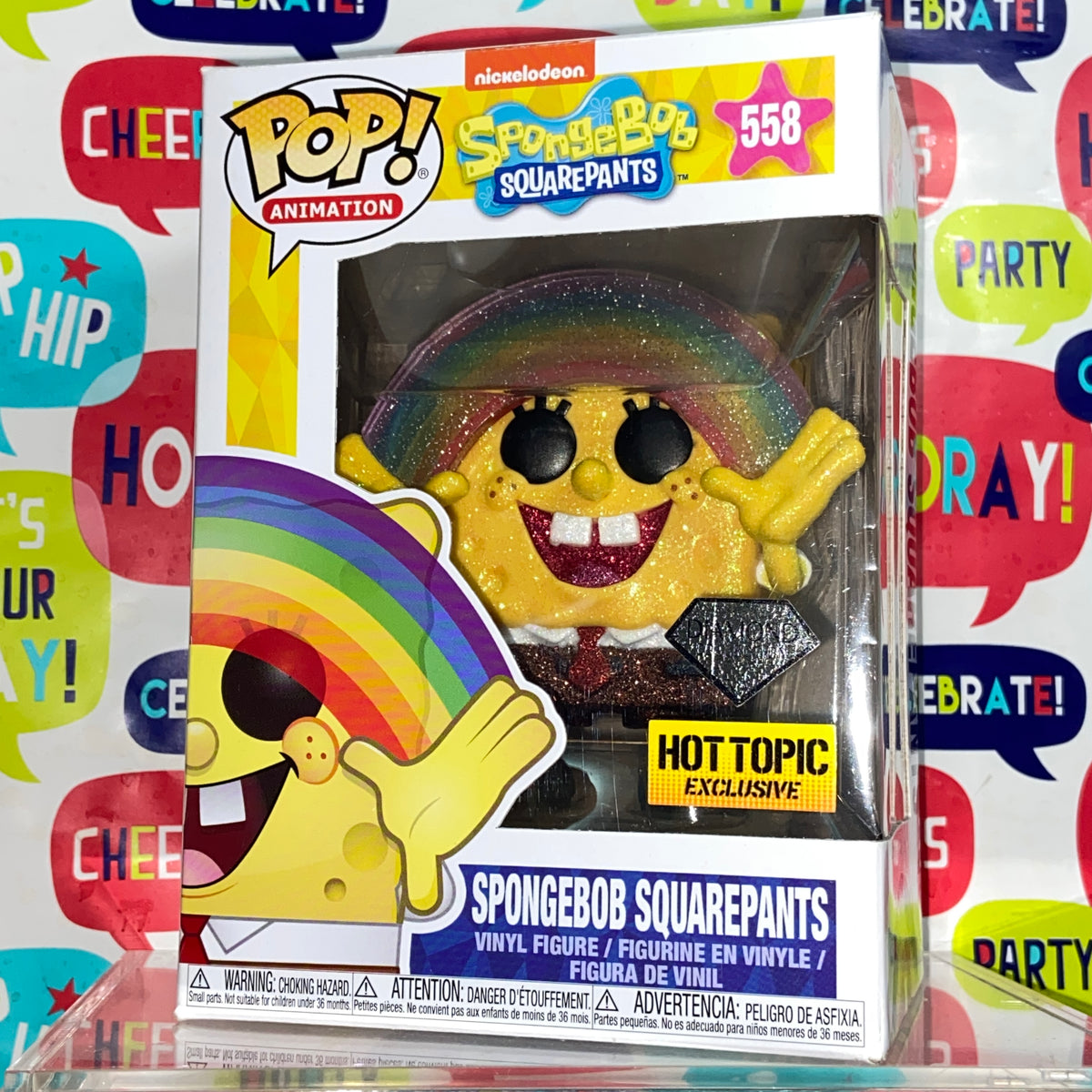 Spongebob Squarepants - Spongebob Squarepants (Diamond) Funko Pop 558 ...