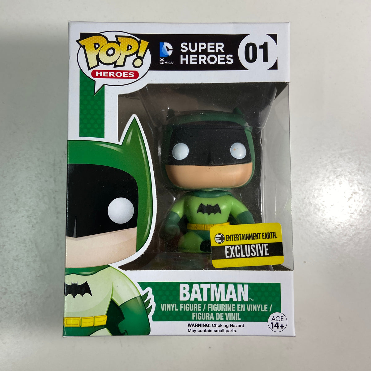 Batman (Green) Funko Pop 01 Entertainment Earth– Vancity Pops