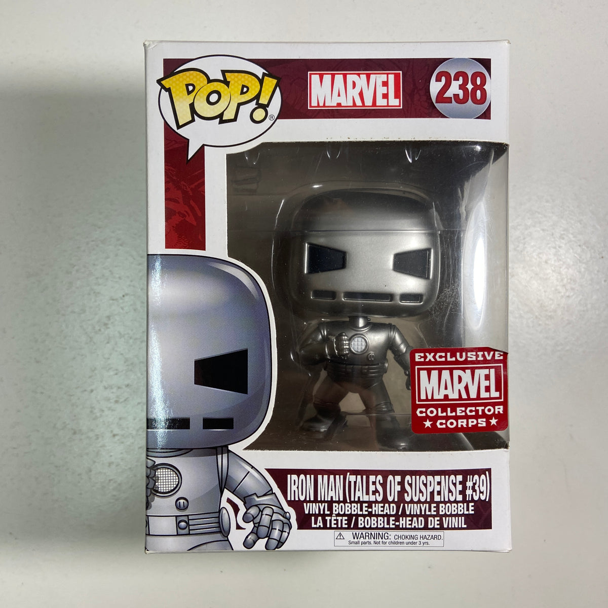Iron Man (Tales of Suspense #39): Marvel Funko Pop 238– Vancity Pops