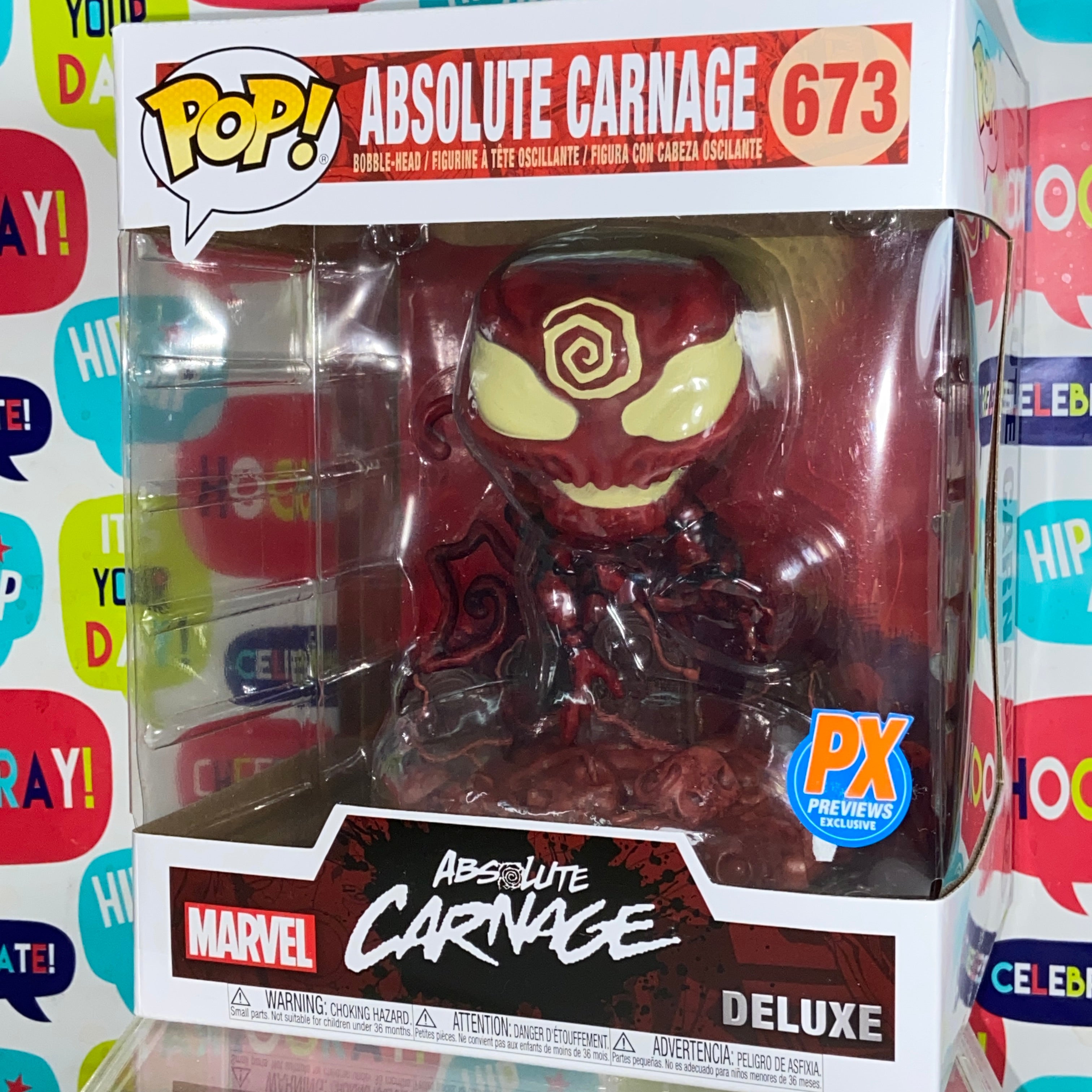 Carnage (Absolute) - Marvel Funko Pop 673 PX Previews Exclusive ...
