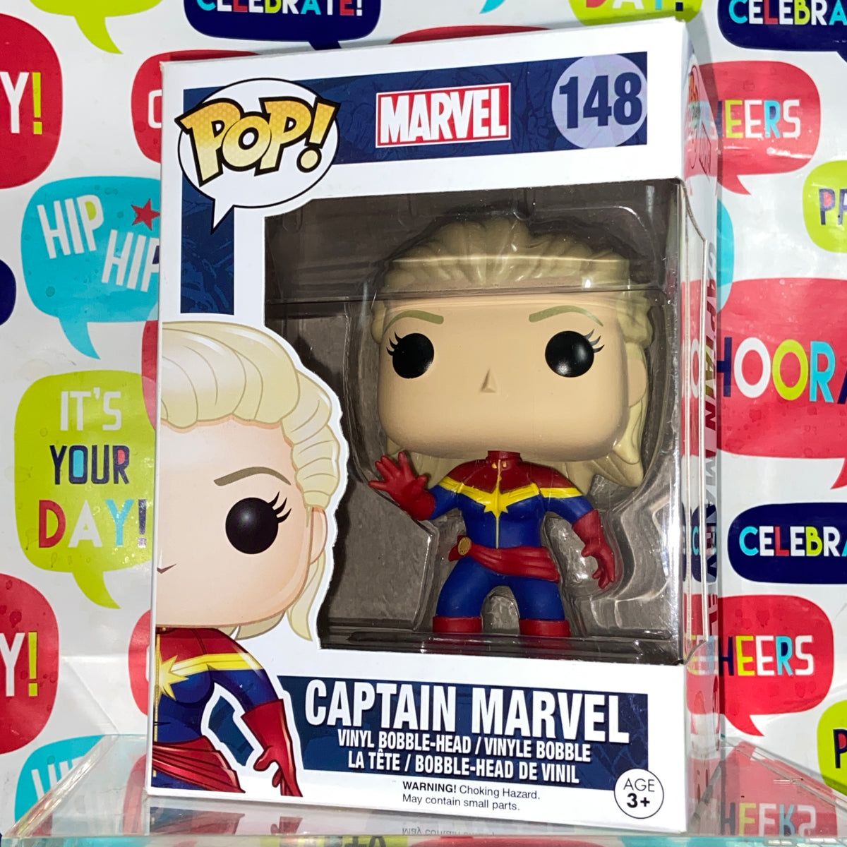 Captain Marvel - Marvel Funko Pop 148– Vancity Pops