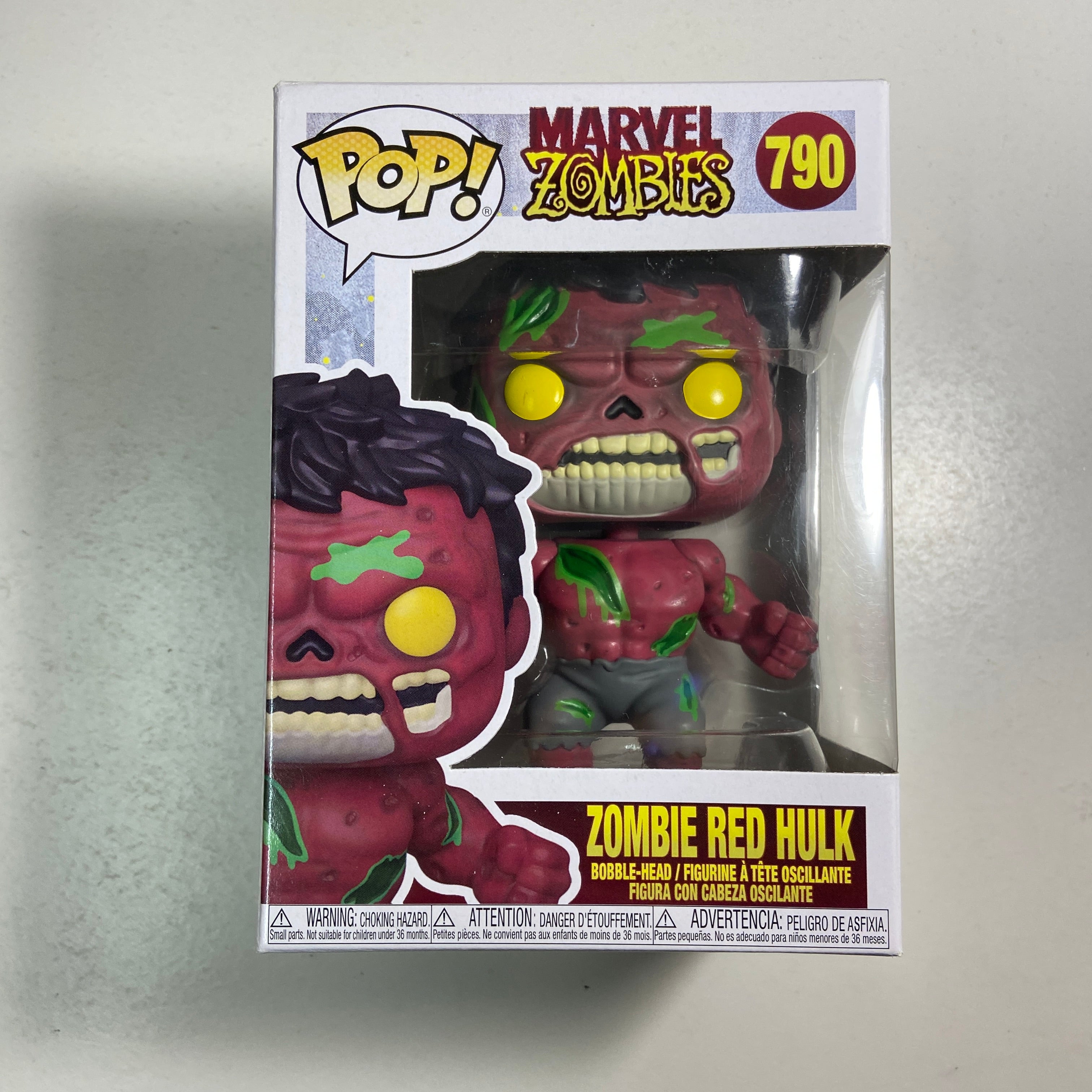 Marvel Zombie - Red Hulk Funko Pop 790– Vancity Pops