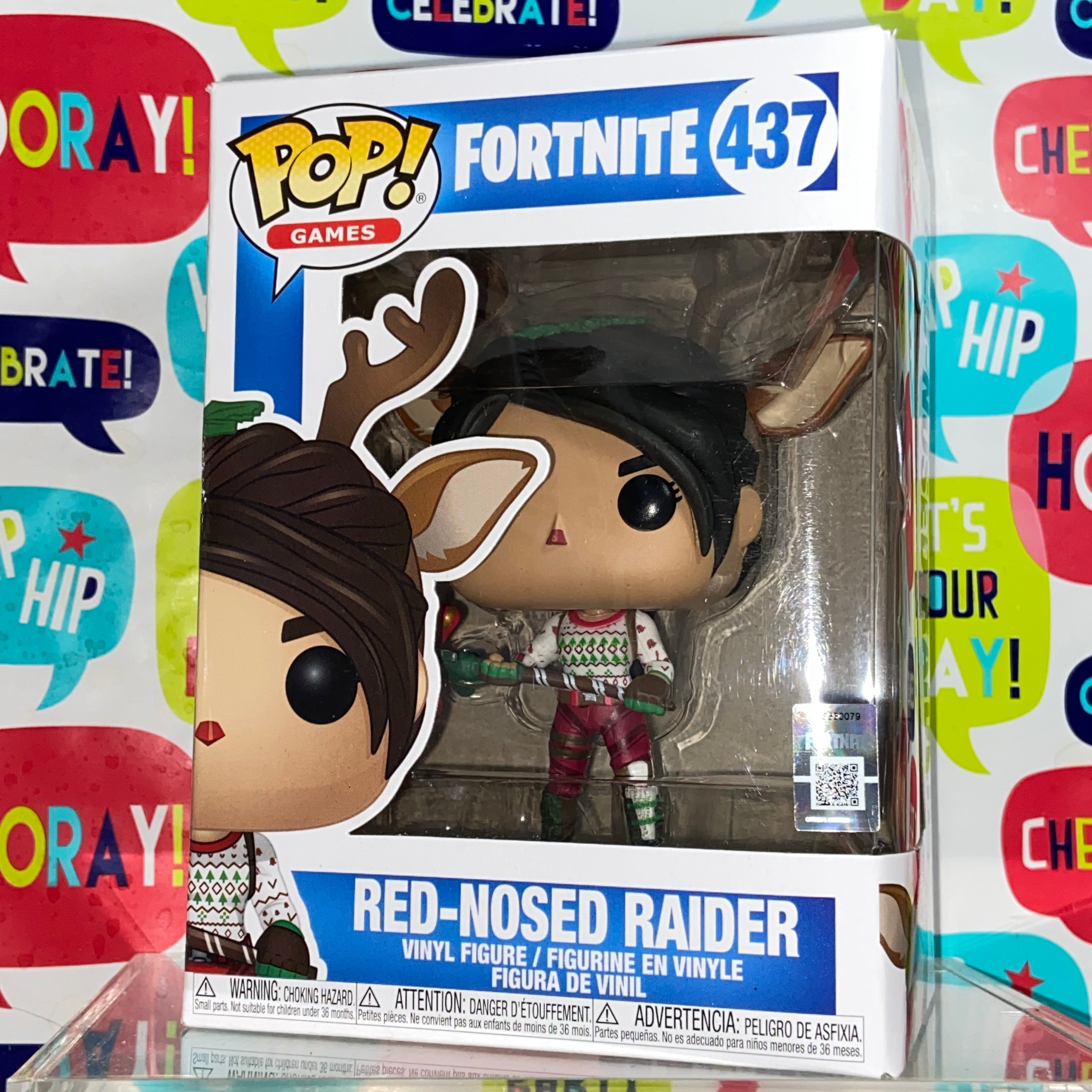 Fortnite Red Nosed Raider Funko Pop 437 Vancity Pops