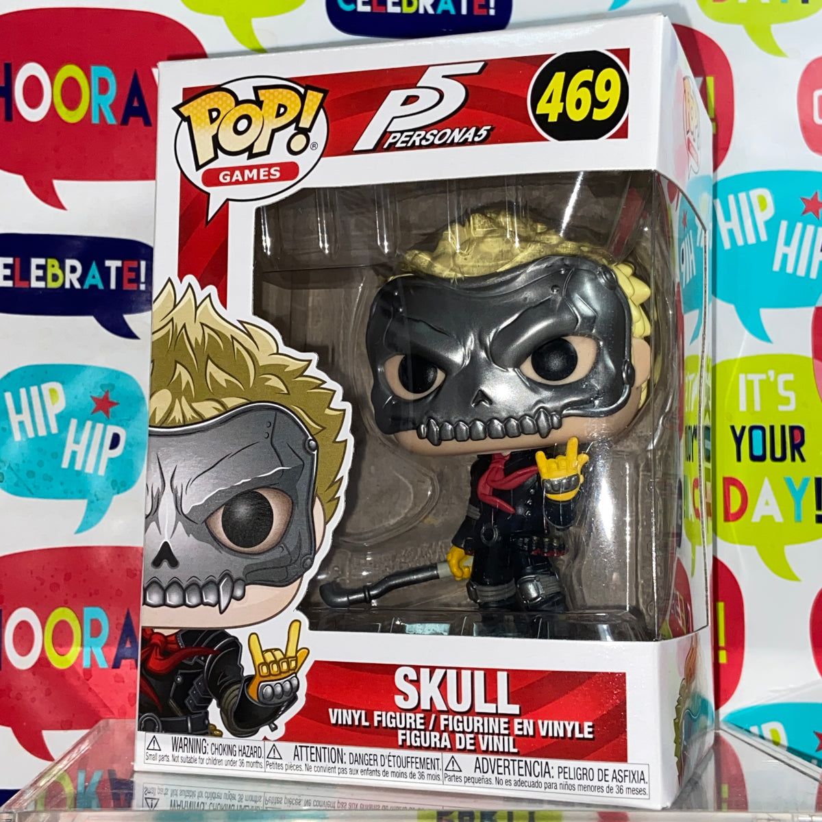 Persona 5 - Skull Funko Pop 469– Vancity Pops