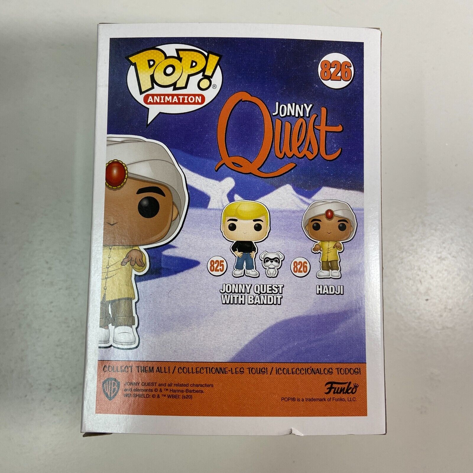 Hanna Barbera Johnny Quest - Hadji Funko Pop 825 Funko Shop– Vancity Pops